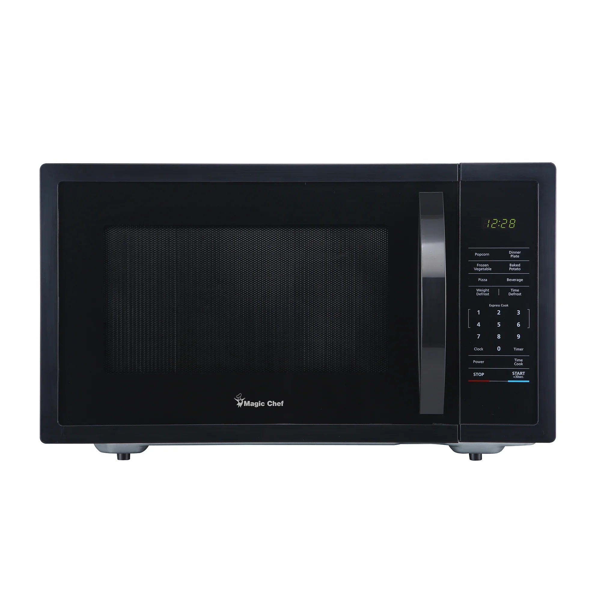 With six preprogrammed 1-touch cooking menus and three auto-defrost ...