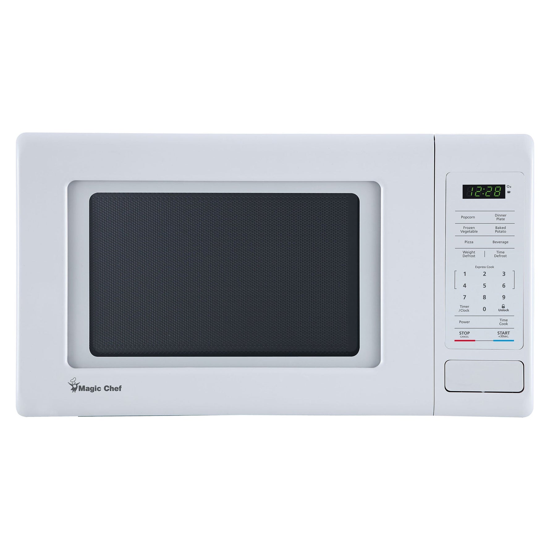 The Magic Chef 0.9 cu. ft. Countertop Microwave is designed to perform ...